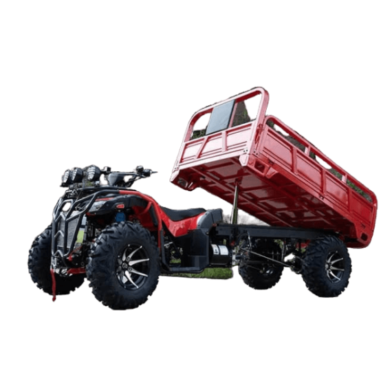 Pure water Quad ATV with 2.0 bucket carrier – CAD MOTO